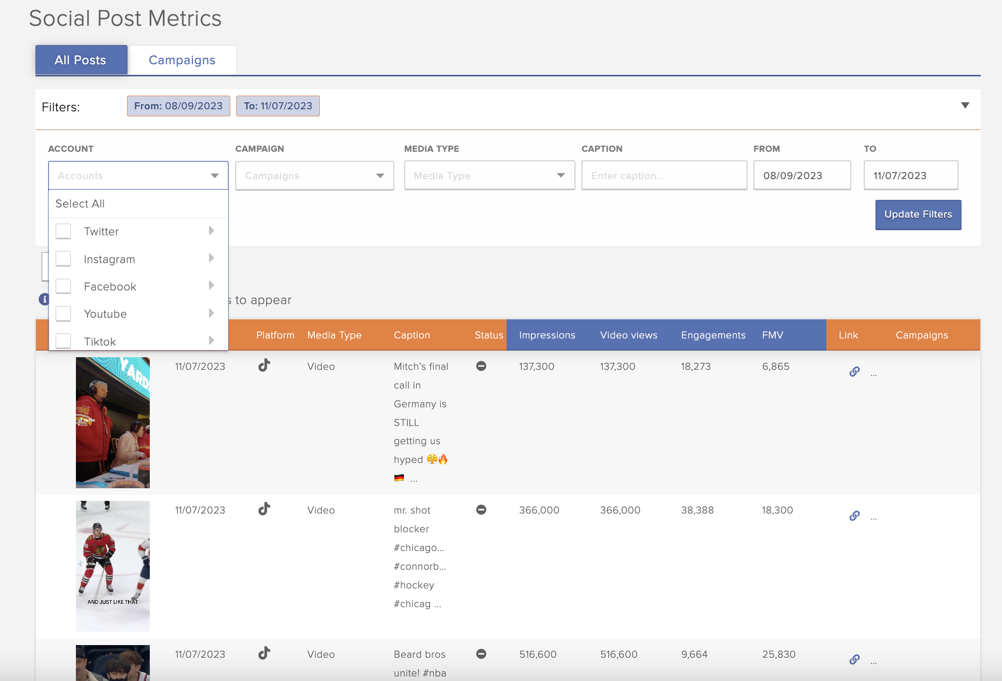 Track Metrics on ALL of Your Social Media Posts with Relo